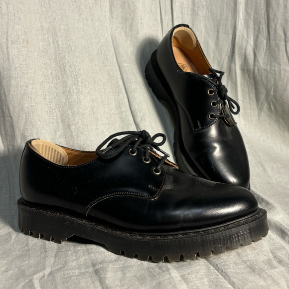 Solovair X Toast | Shoes | Solovair X Toast Black Leather Lace Loafer ...